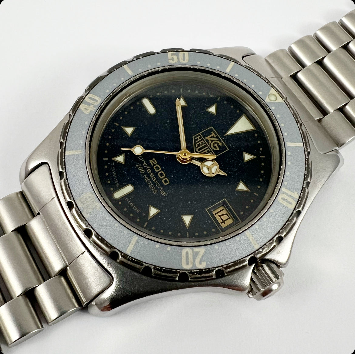 1980s Tag Heuer Professional 2000 Quartz 972.613 – Mornington Watches