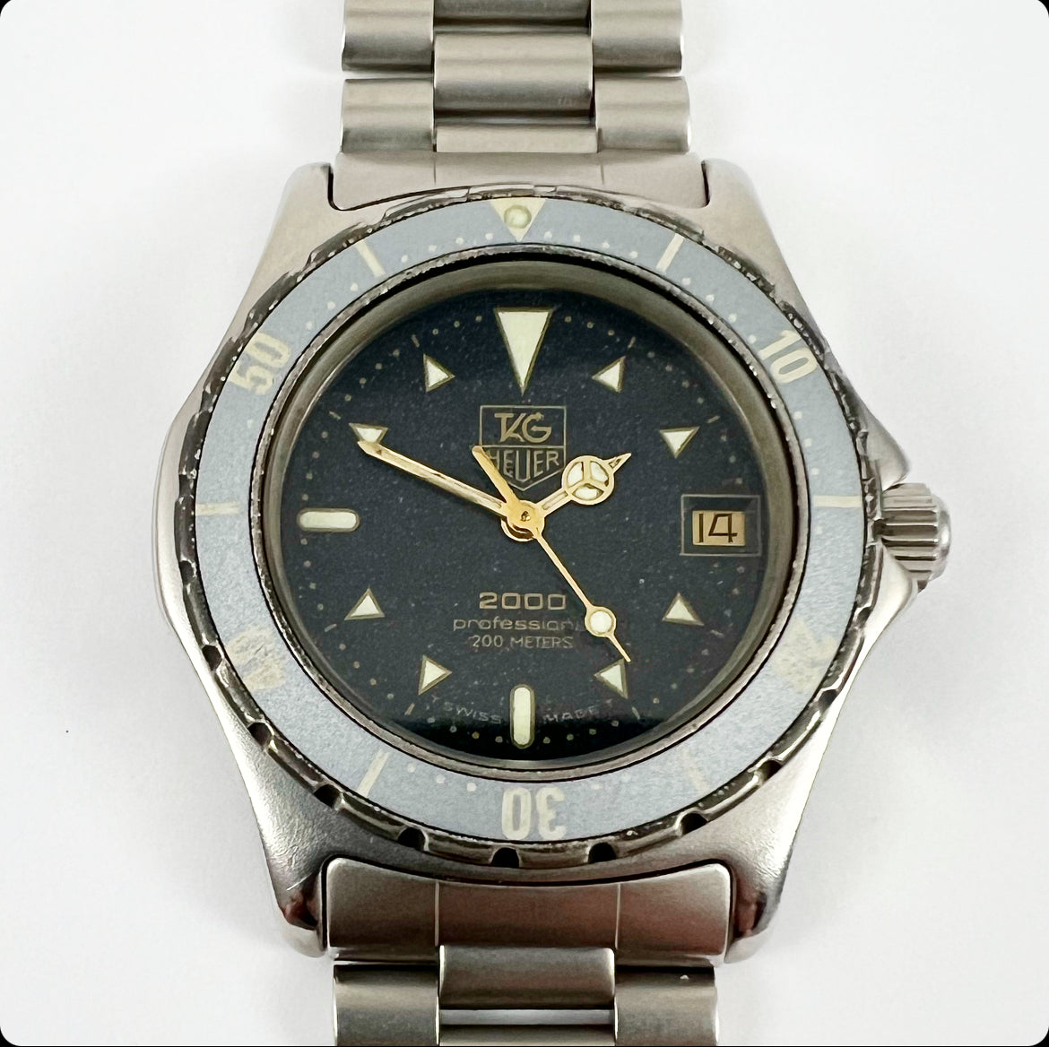 1980s Tag Heuer Professional 2000 Quartz 972.613 – Mornington Watches