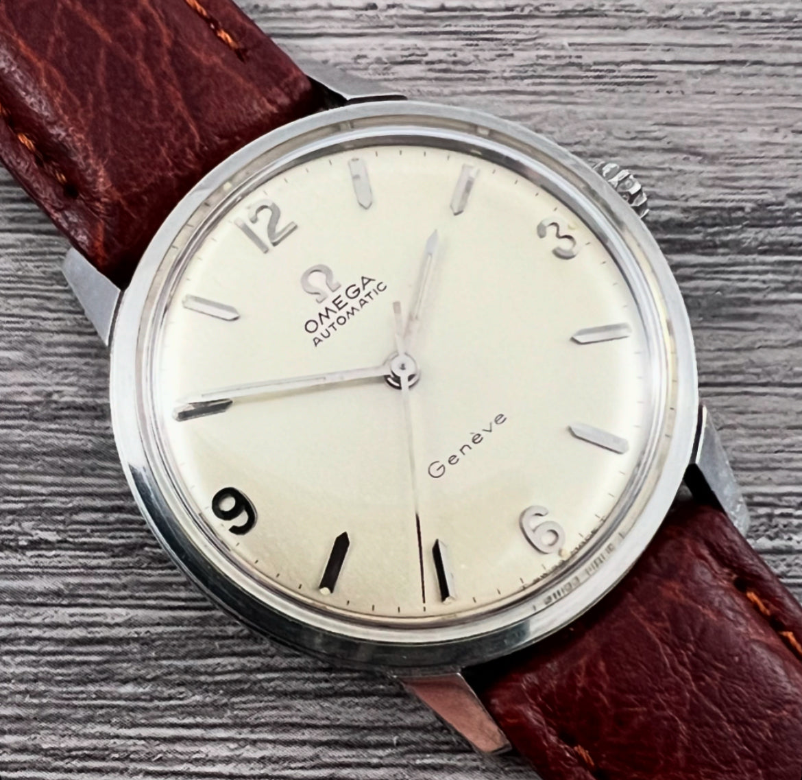 1968 Omega Geneve 165.002 (Cal. 552) Automatic – Mornington Watches