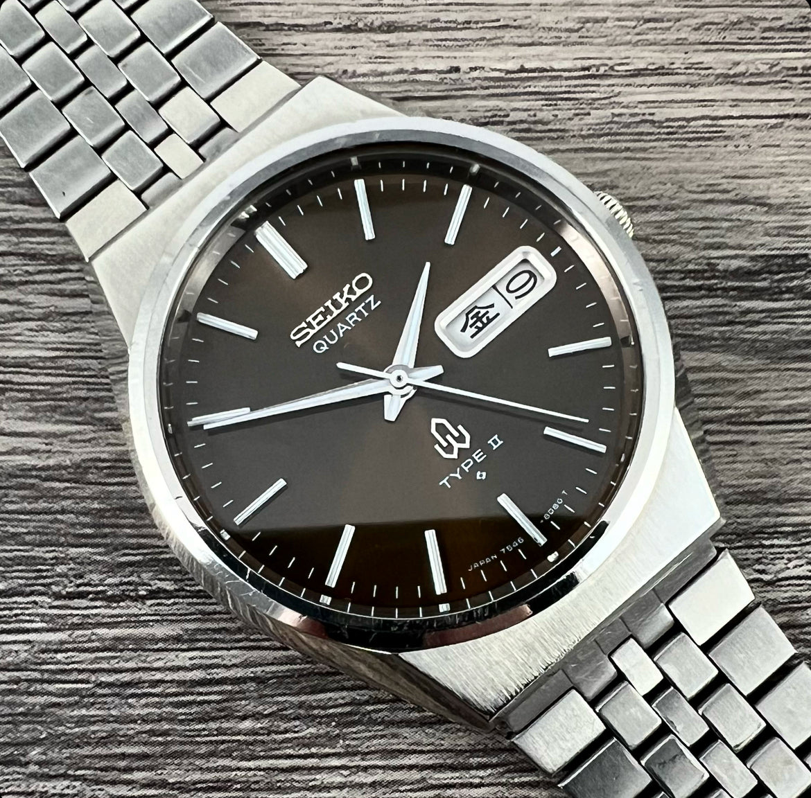 1977 Seiko Type II 7546-8070 Quartz – Mornington Watches