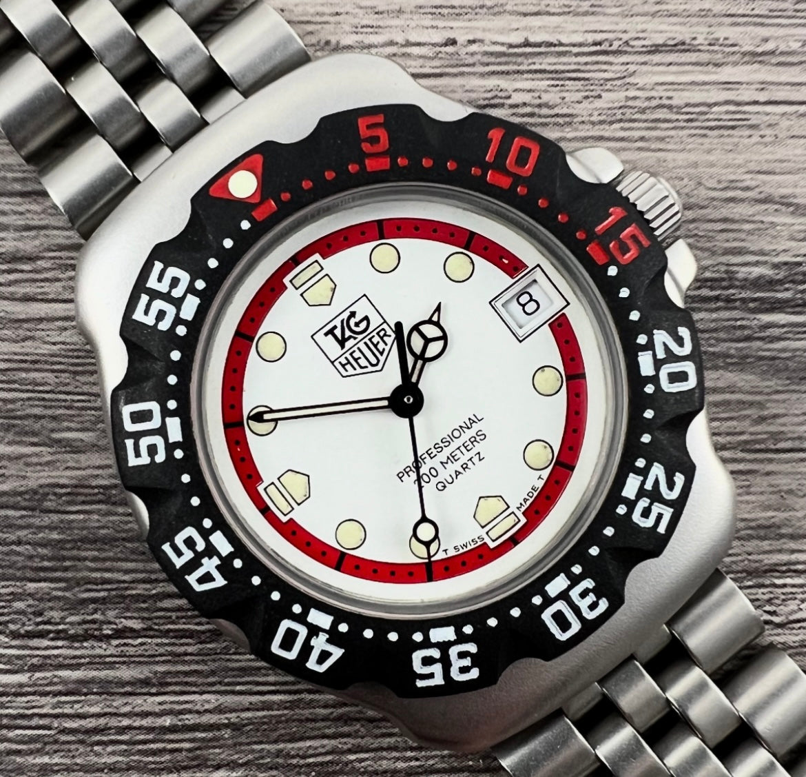 1990s Tag Heuer Professional Formula 1 Quartz Unisex CUSTOM ...