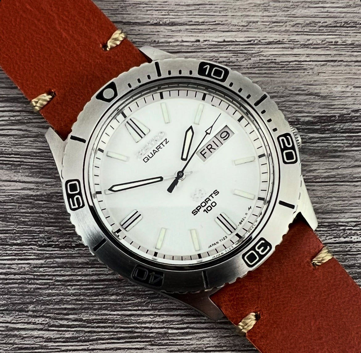 1979 Seiko Quartz SQ Sports 100 7123-8380 – Mornington Watches