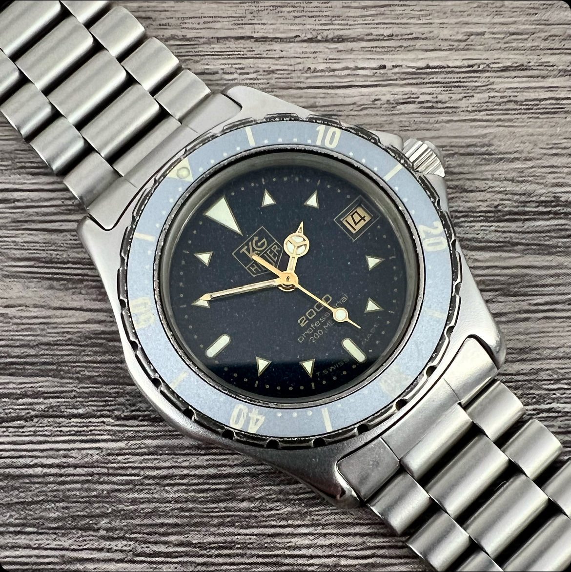 1980s Tag Heuer Professional 2000 Quartz 972.613 – Mornington Watches