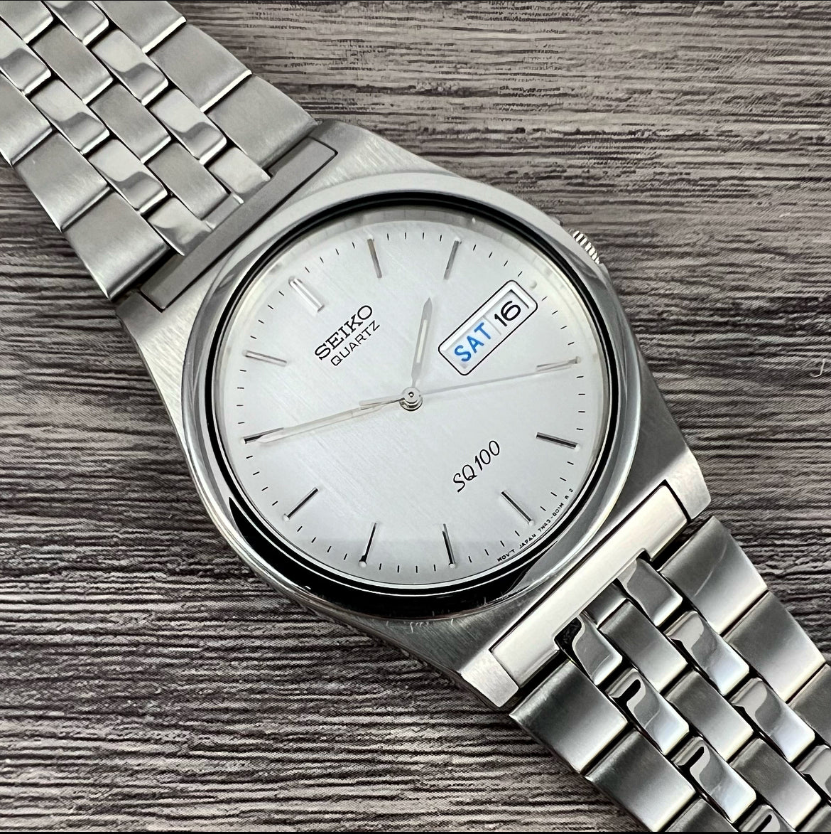 1999 Seiko SQ100 7N43-8001 Quartz – Mornington Watches