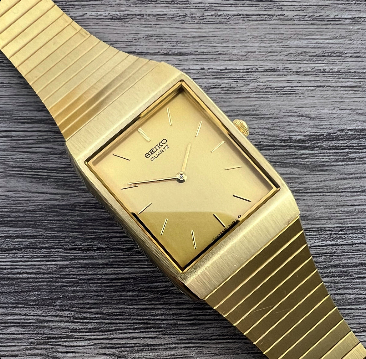 1984 Seiko ‘Tank’ 6530-5420 Quartz – Mornington Watches