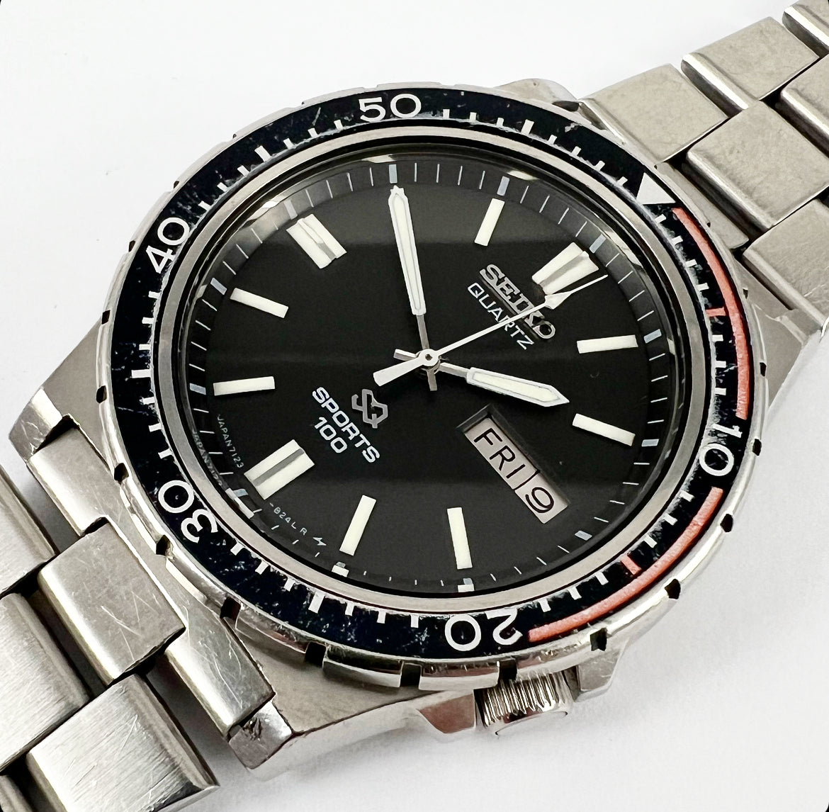 1979 Seiko Quartz SQ Sports 100 7123-8230 – Mornington Watches