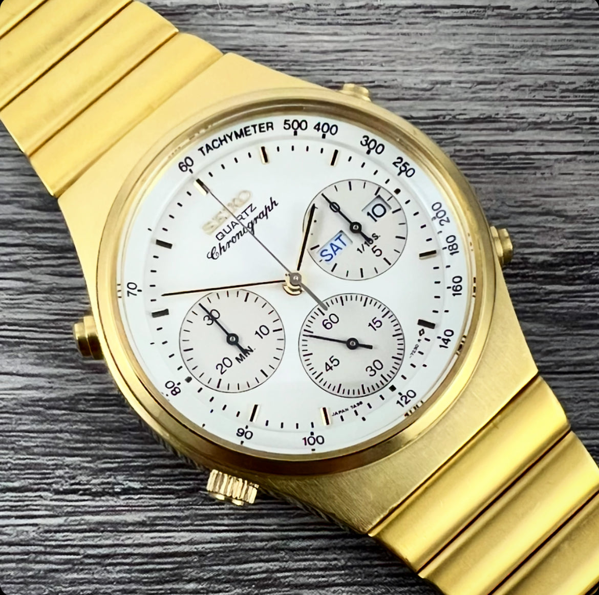 1988 Seiko 7A38-727A Quartz Chronograph – Mornington Watches