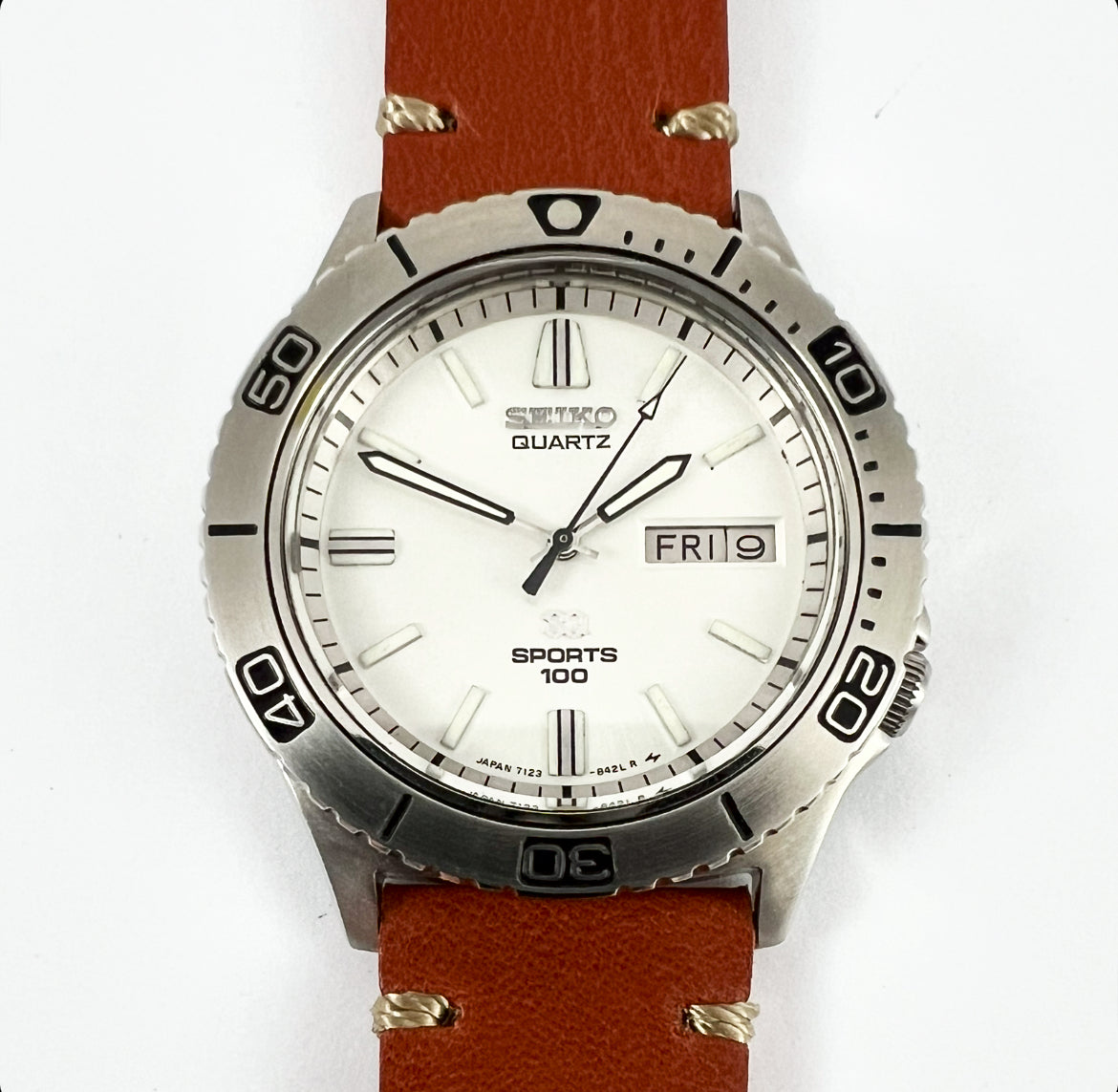 1979 Seiko Quartz SQ Sports 100 7123-8380 – Mornington Watches