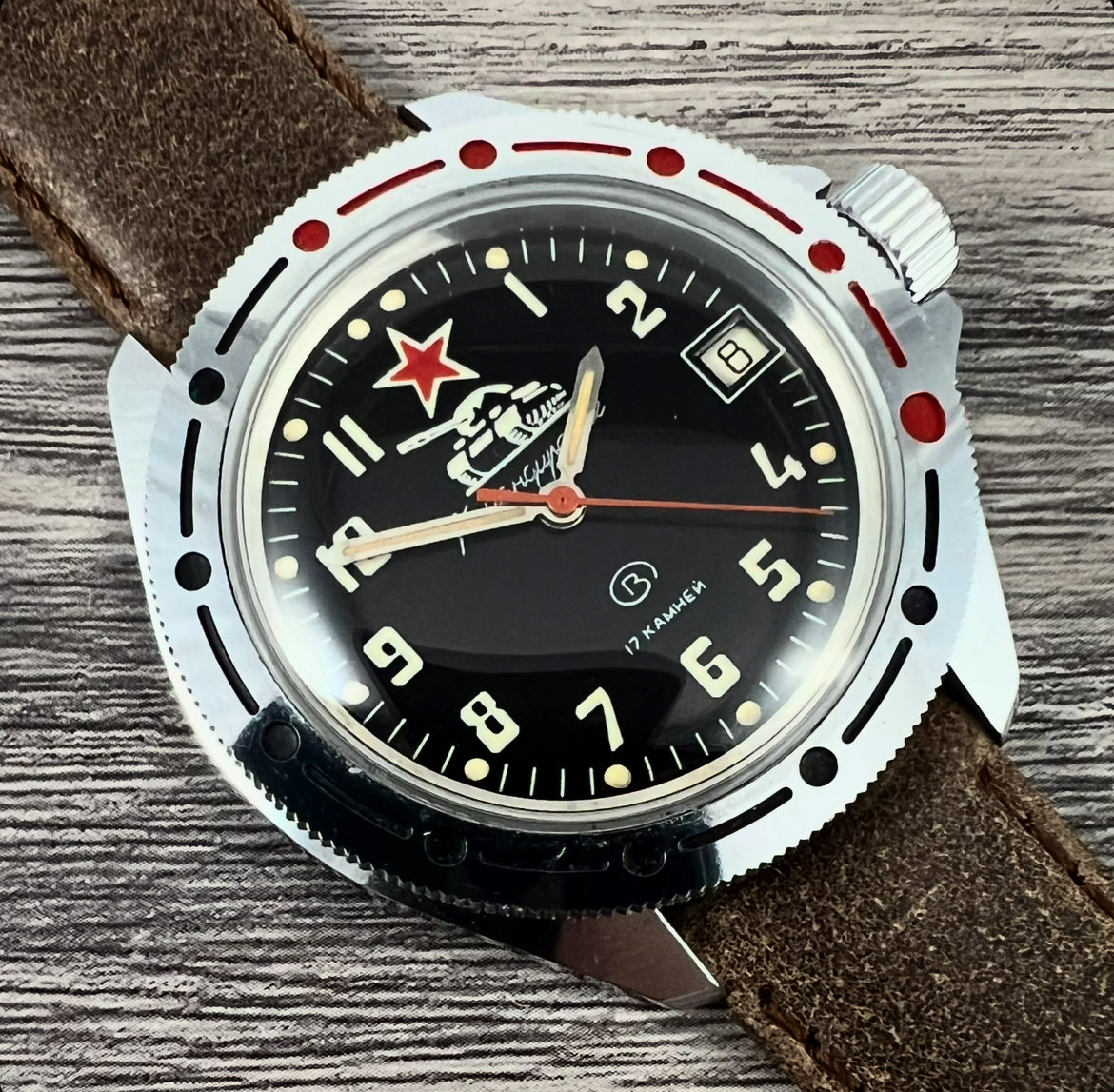 1980s Vostok Komandirskie Soviet Military Watch (Manual Wind ...