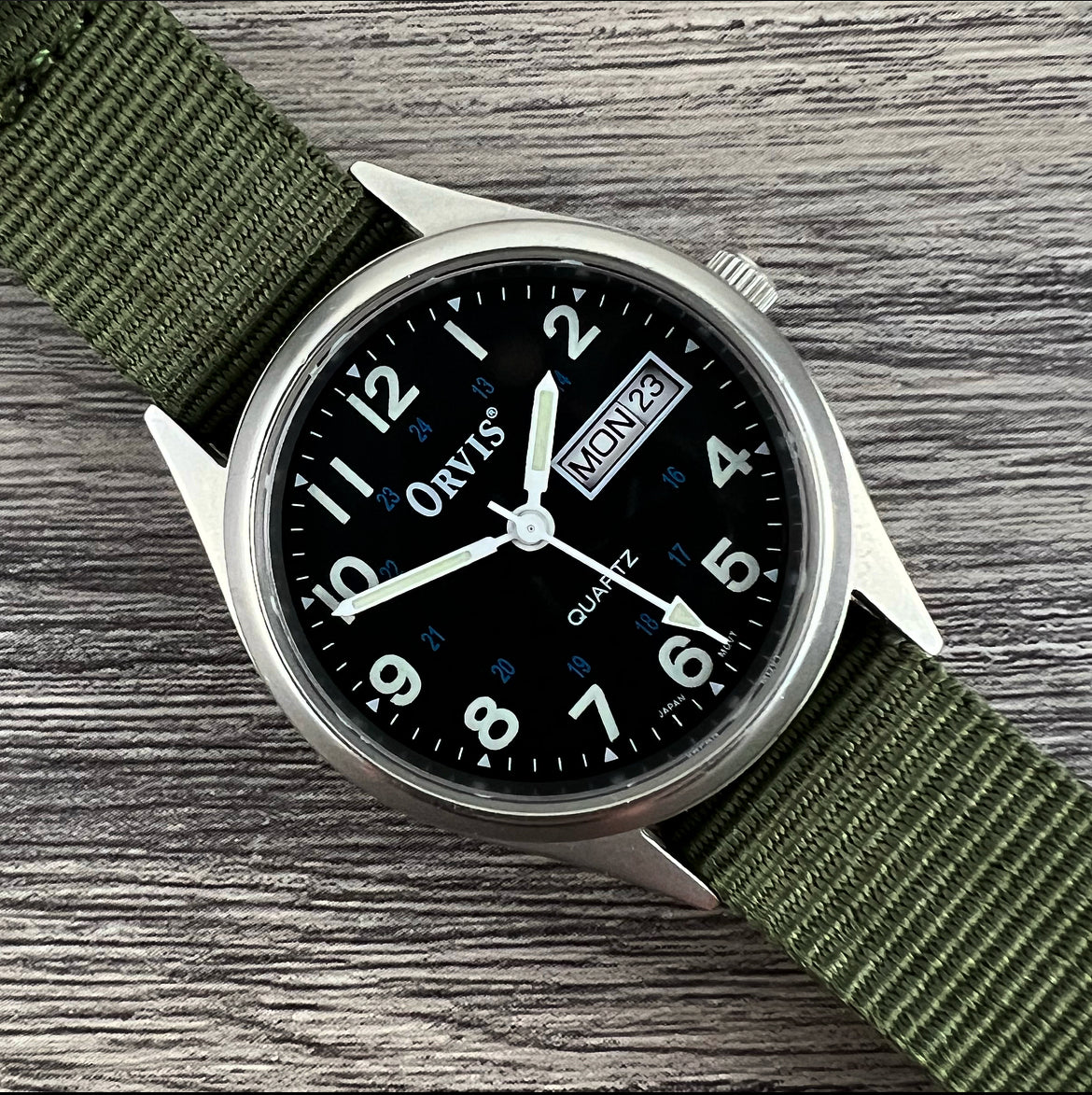Orvis Military Style Quartz – Mornington Watches
