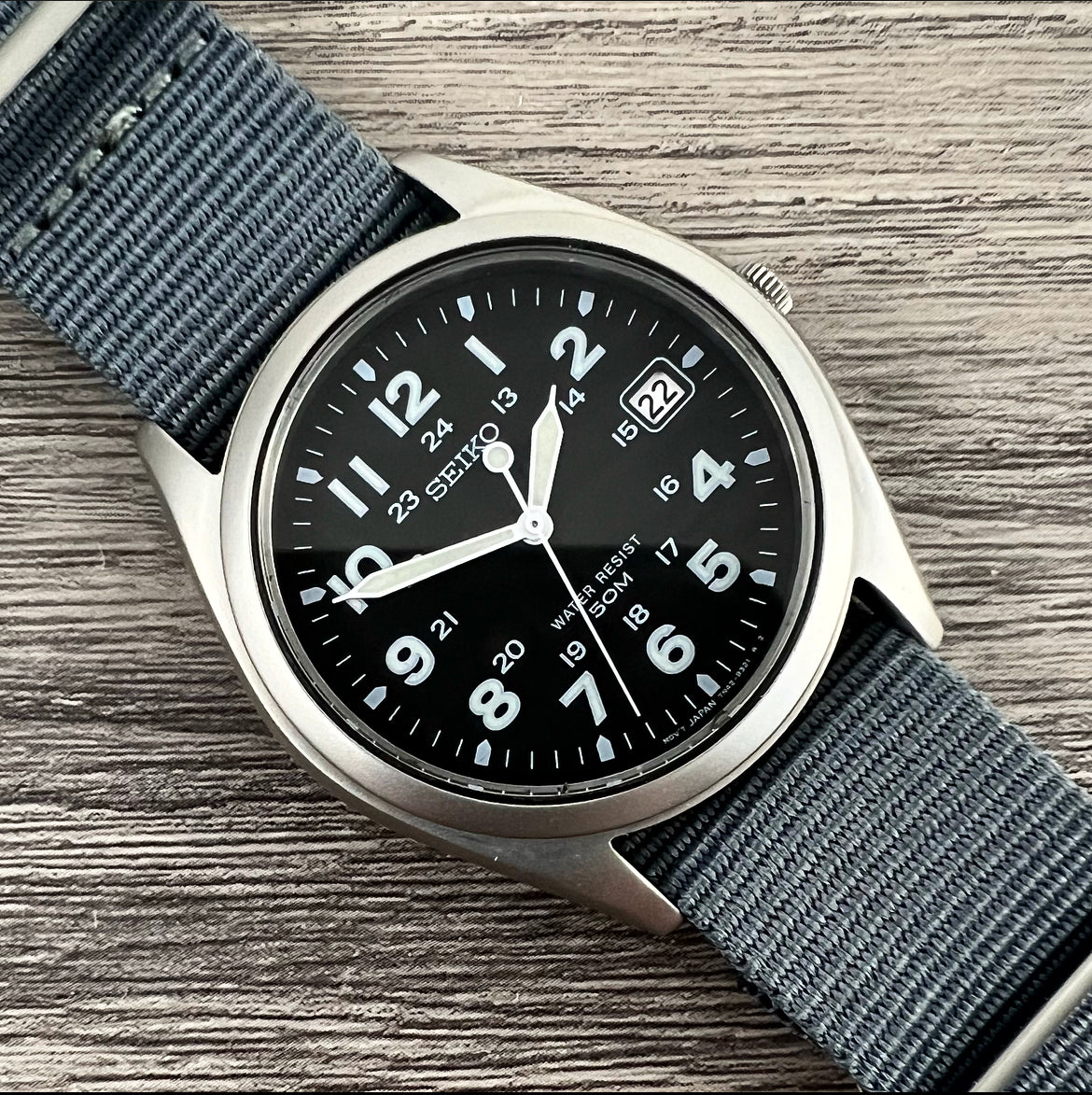 2000 Seiko 7N42-8070 Military Quartz – Mornington Watches