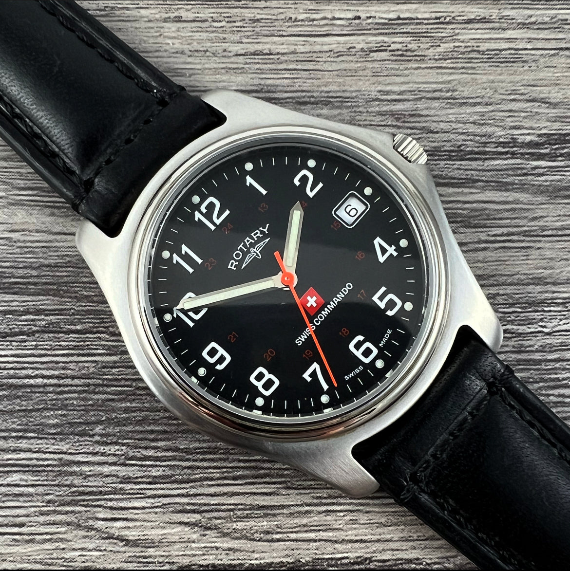 1996 Rotary Swiss Commando Quartz – Mornington Watches