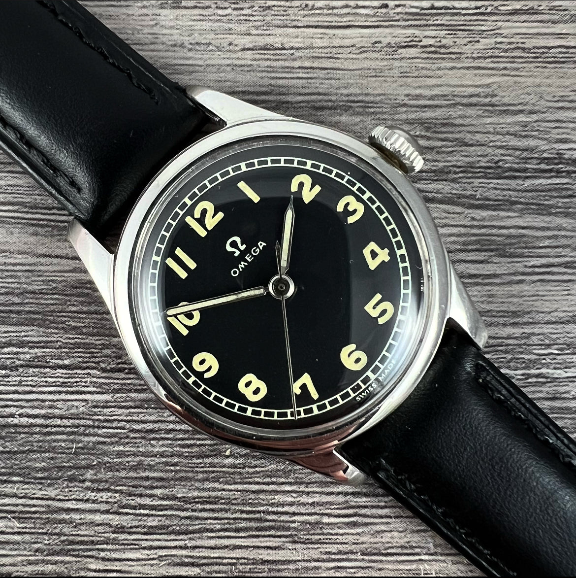 1947 Omega Military Style (Ref. 2175-8) – Mornington Watches