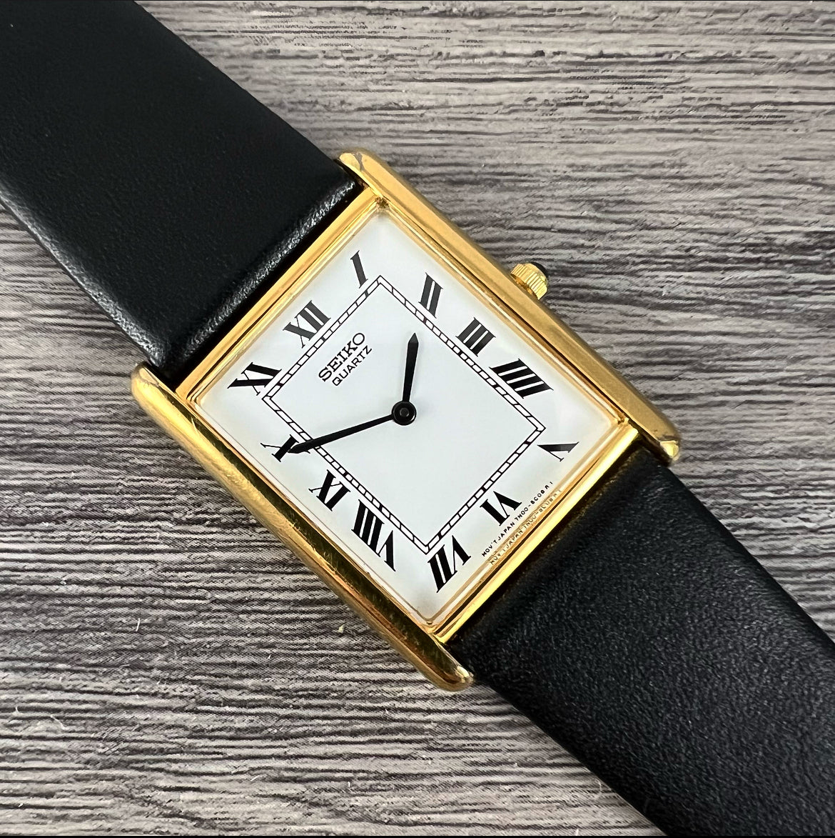 2004 Seiko 'Tank' 7N00-5B30 Quartz – Mornington Watches