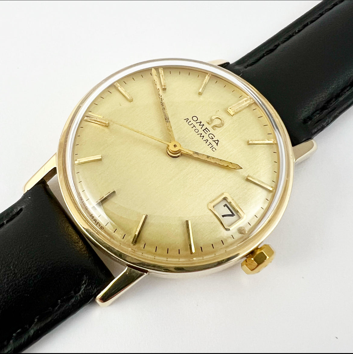 1965 Omega Automatic 9ct Gold (Ref. 161/2-5002) – Mornington Watches
