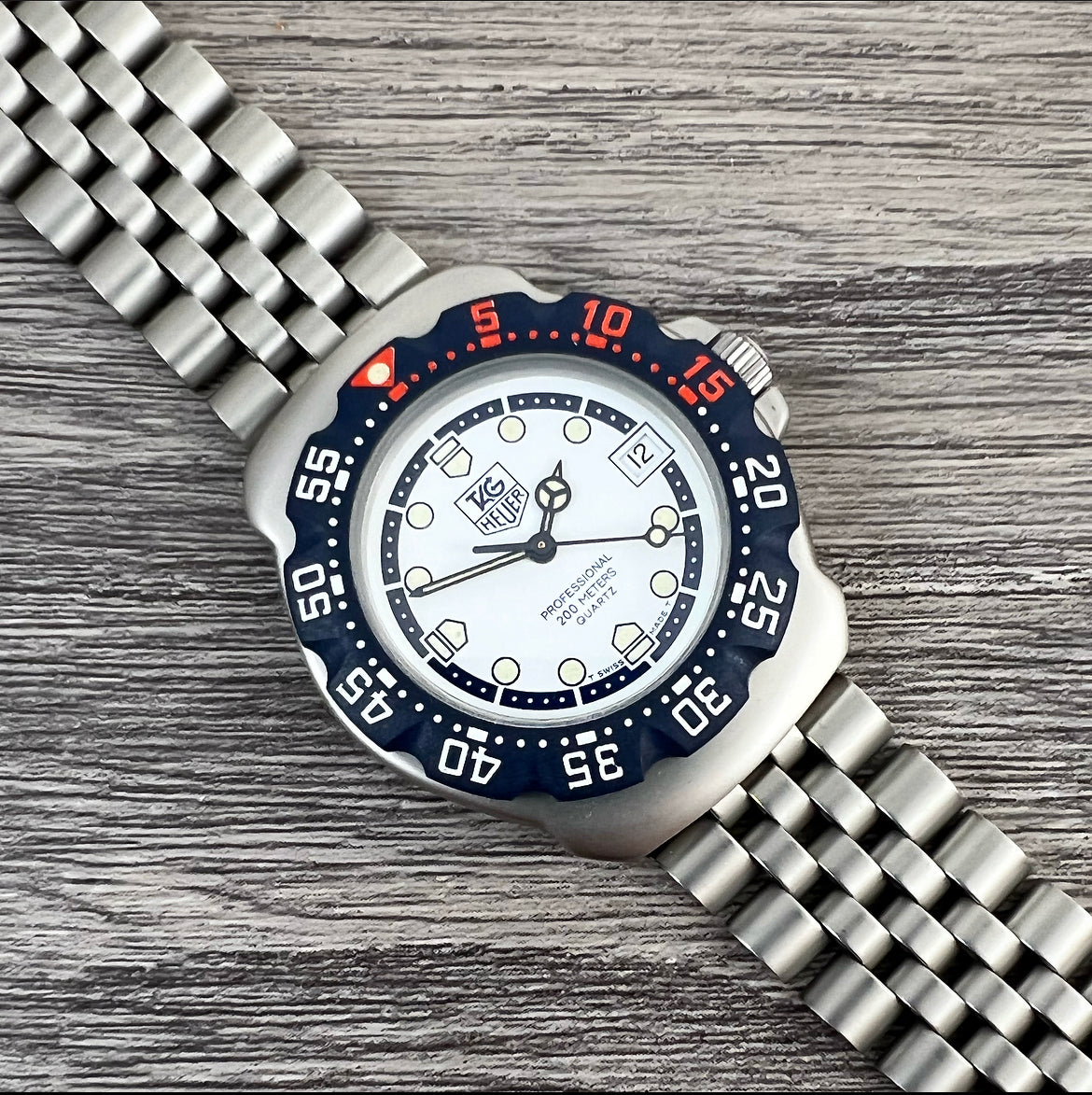 1990s Tag Heuer Professional Formula 1 Quartz Unisex WA1219 (Full Set ...