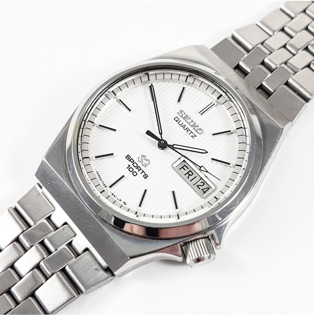 1979 Seiko SQ Sports 100 7123-8370 Quartz – Mornington Watches