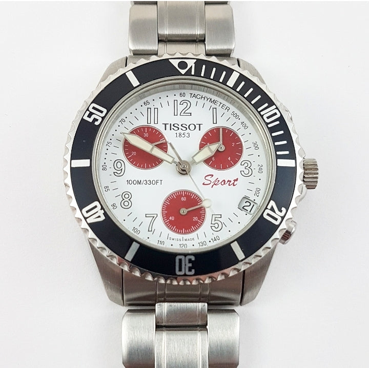 2000s Tissot Quartz Chronograph E662/762M – Mornington Watches